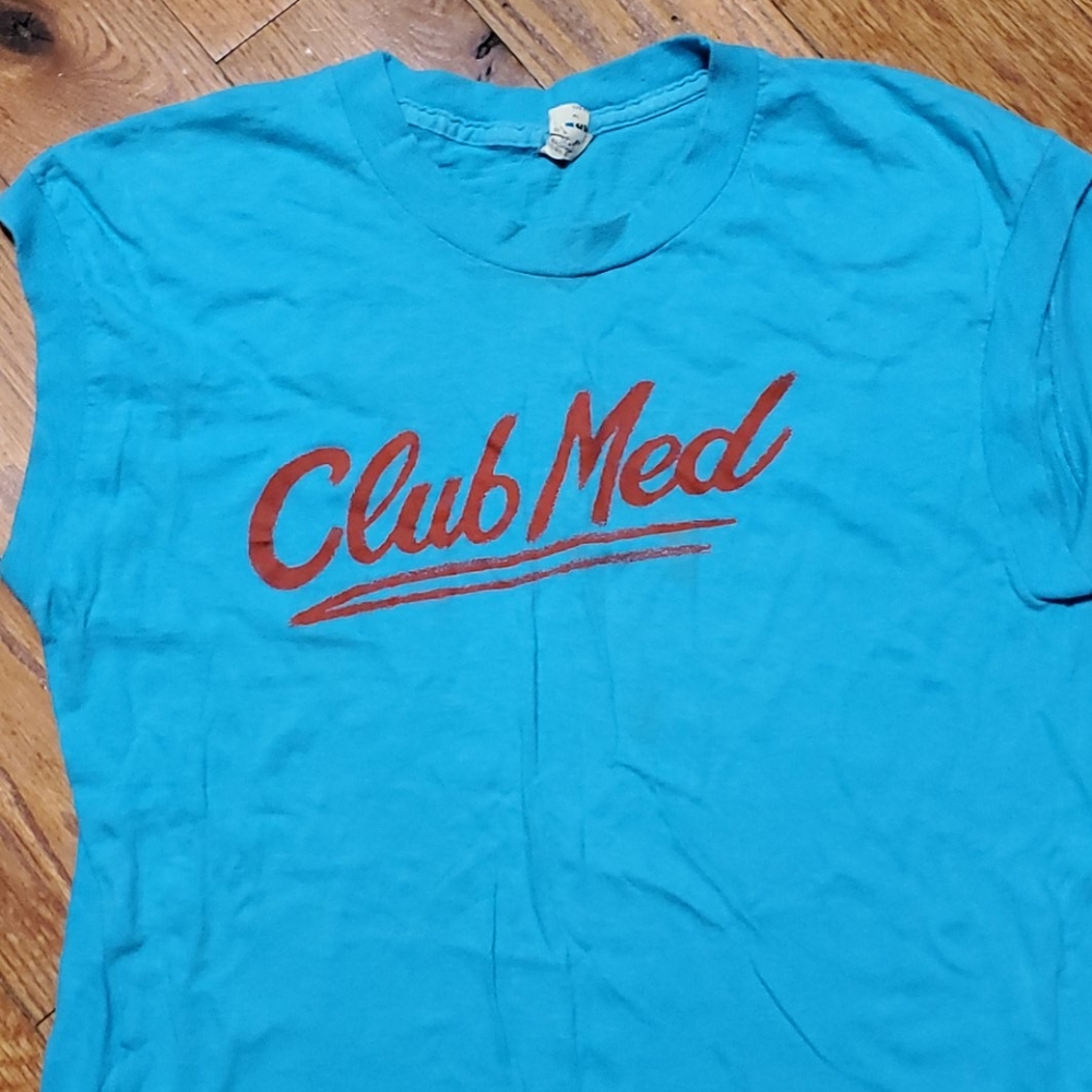 Vintage Club Med Bahamas Muscle T - Gem